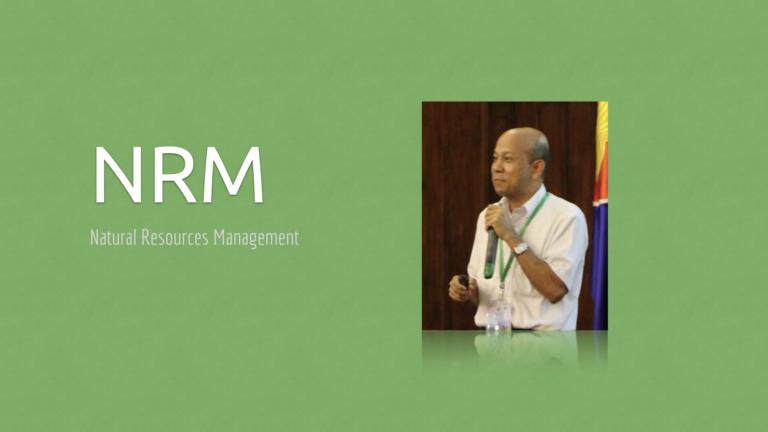 Dr.Nophea Sasaki (NRM) presented a presentation on “Technology Implementation for Smart ...