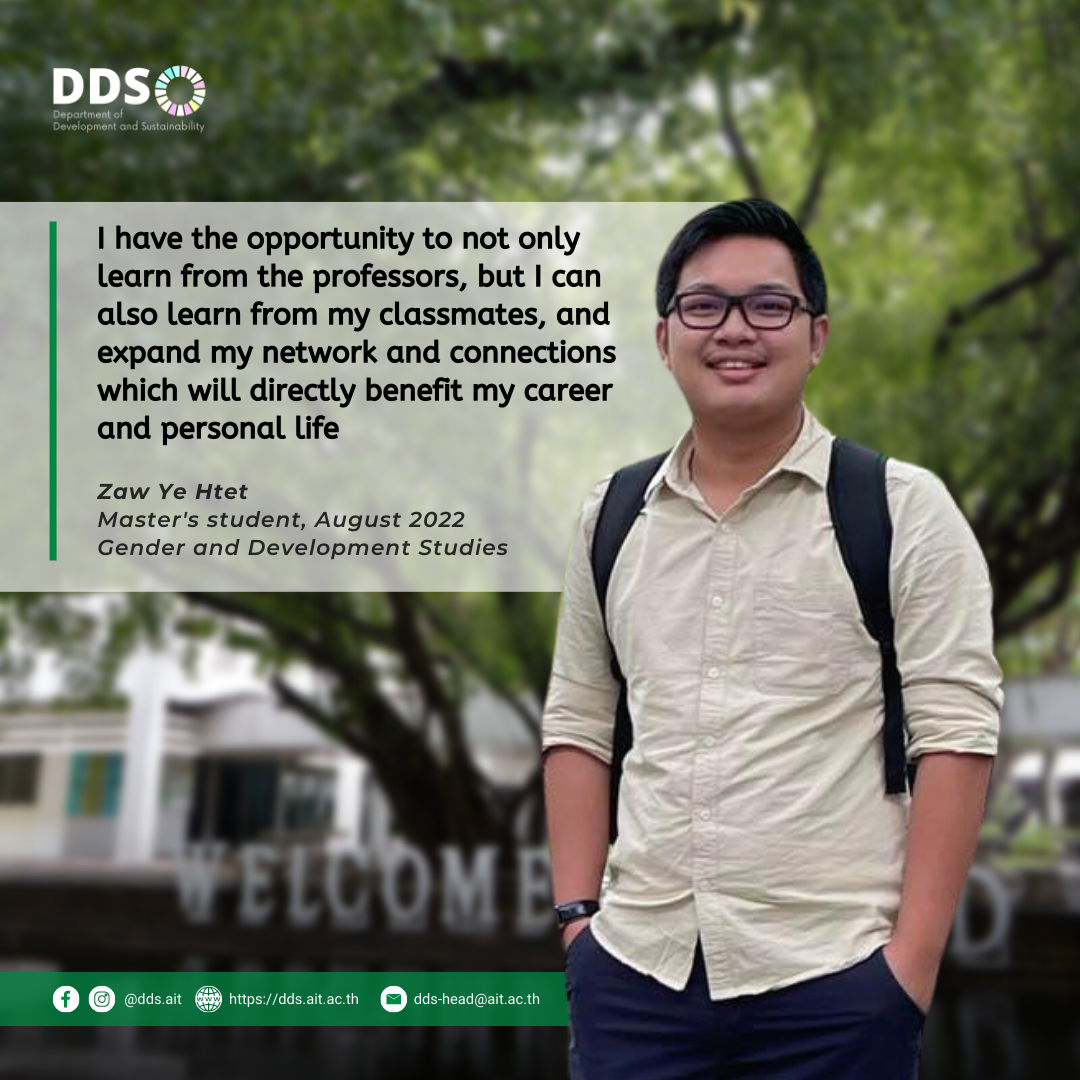 Share Experience by DAAD Scholar 2022 – Zaw Ye Htet – Department of Development and Sustainability