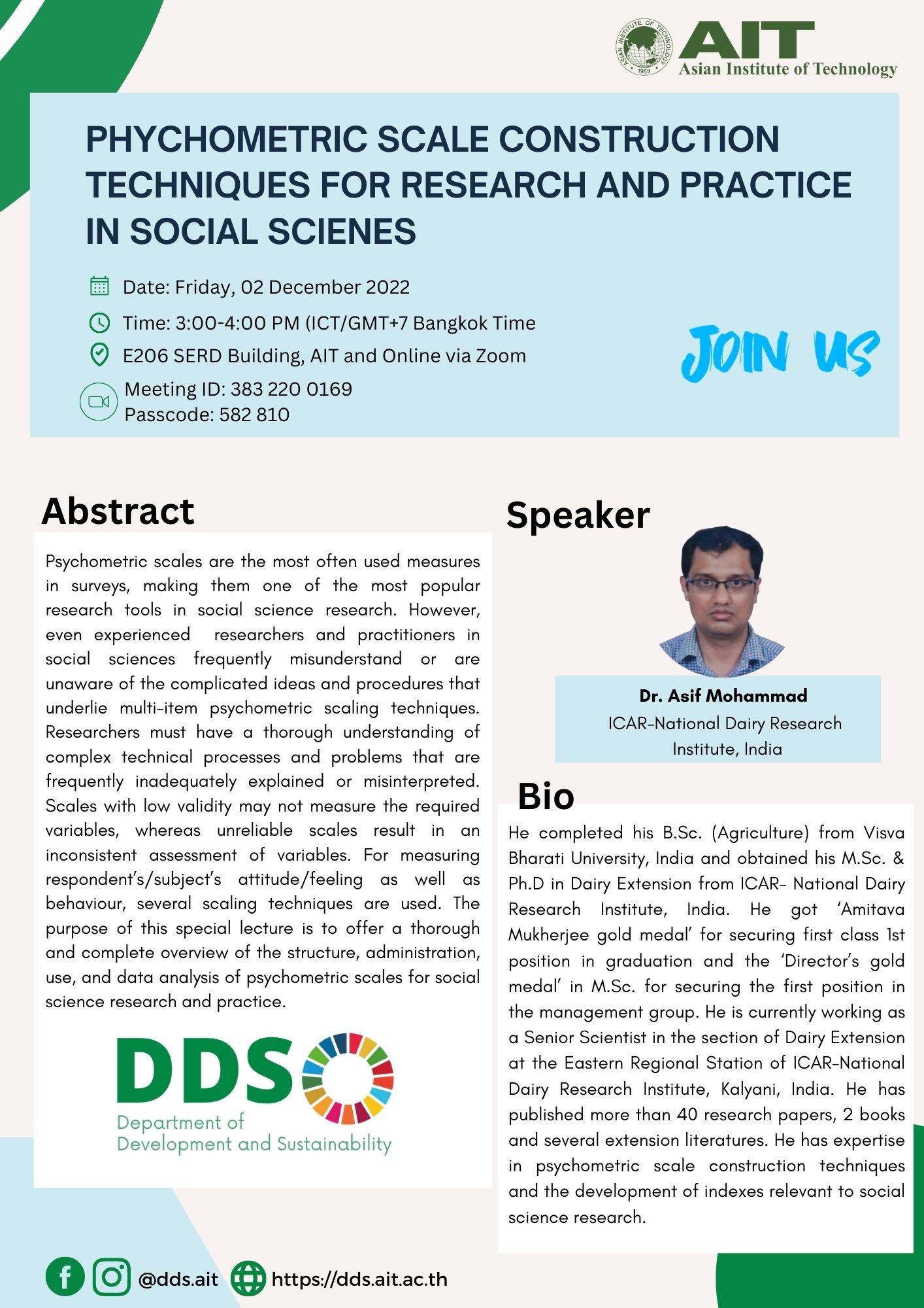 Psychometric Scale Construction Techniques for Research and Practice in ...