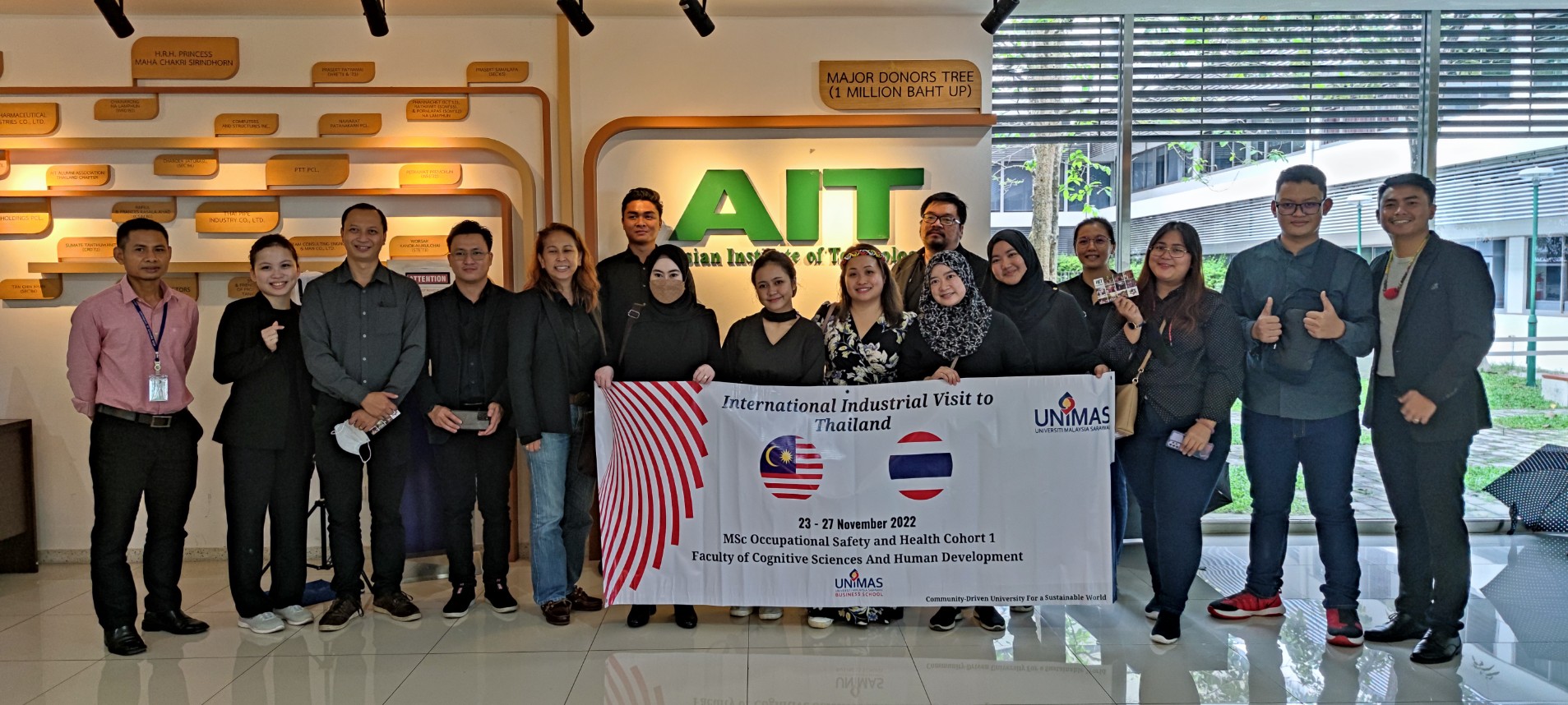 The Students in Master of Science in Occupational Safety and Health and ...